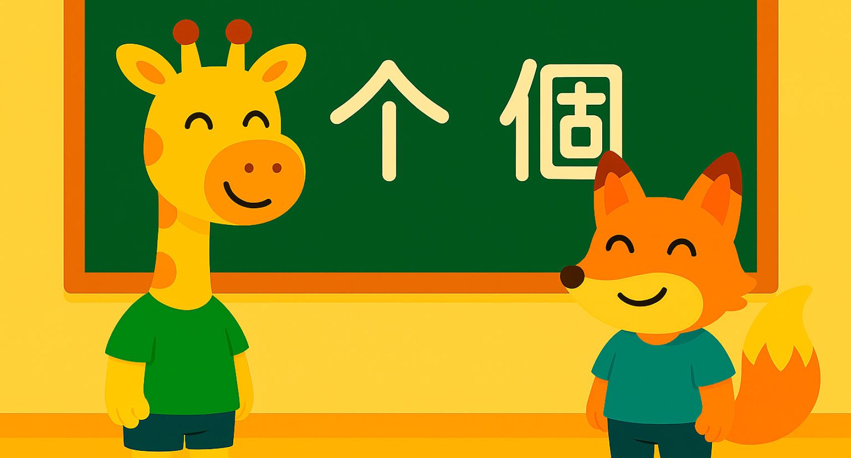 Chinese Classifiers | Khanji School